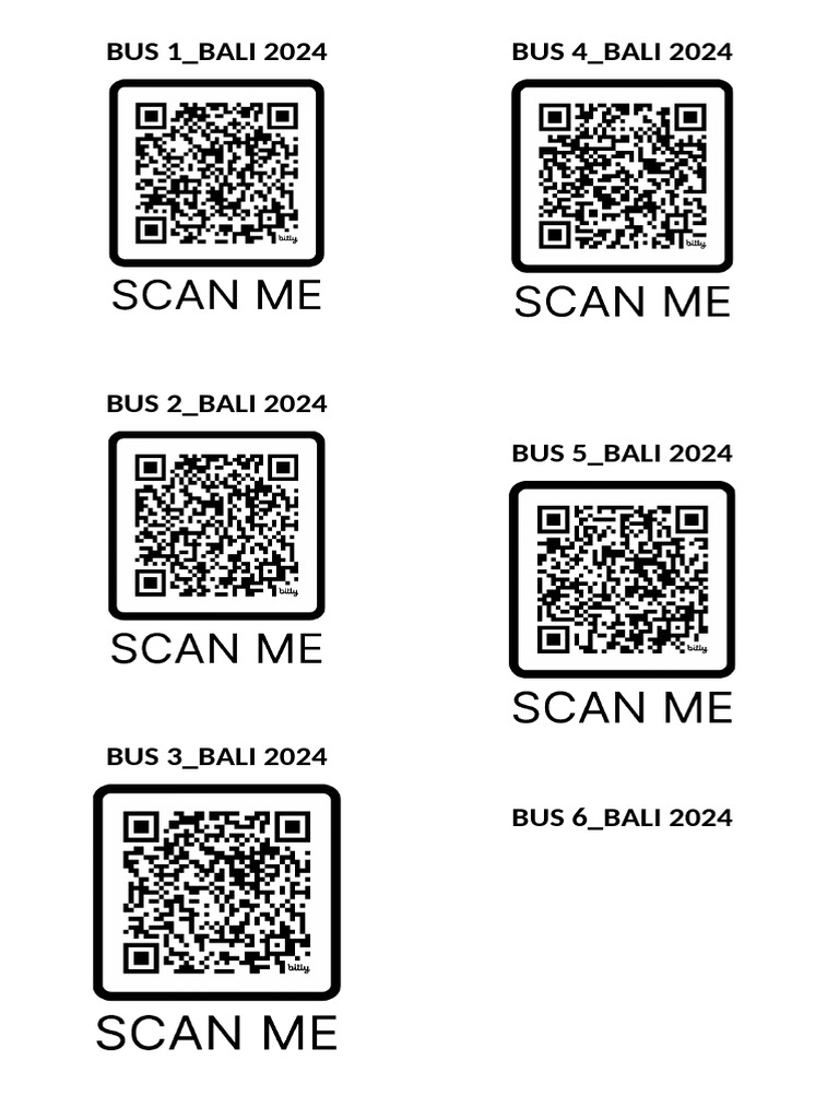 Barcode Grup Bus | PDF