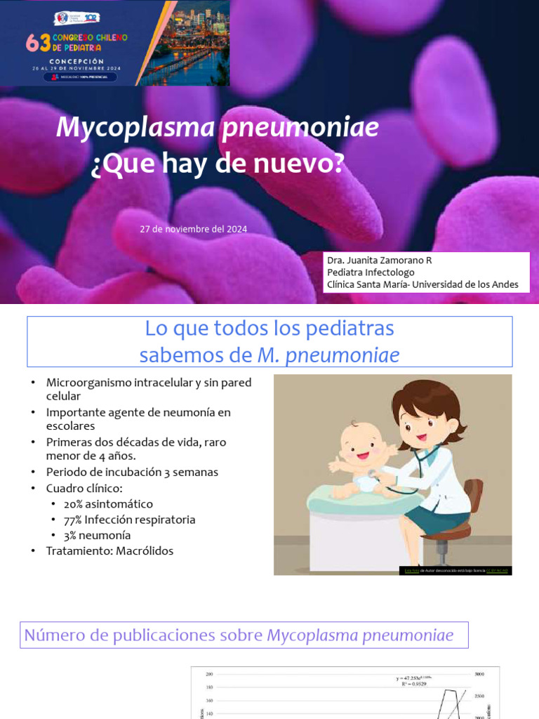 Novedades sobre Mycoplasma pneumoniae en pediatría | PDF | Neumonía ...