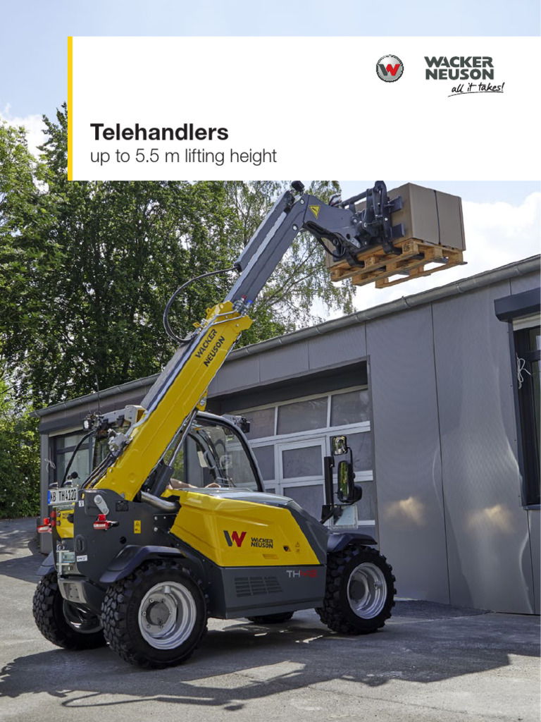 Telehandlers Brochure | PDF | Truck | Battery Charger