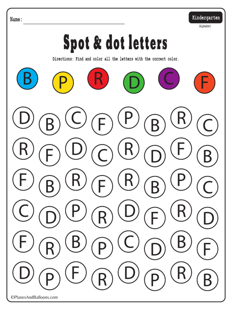 Spot and Dot Alphabet | PDF | Graphemes | Writing