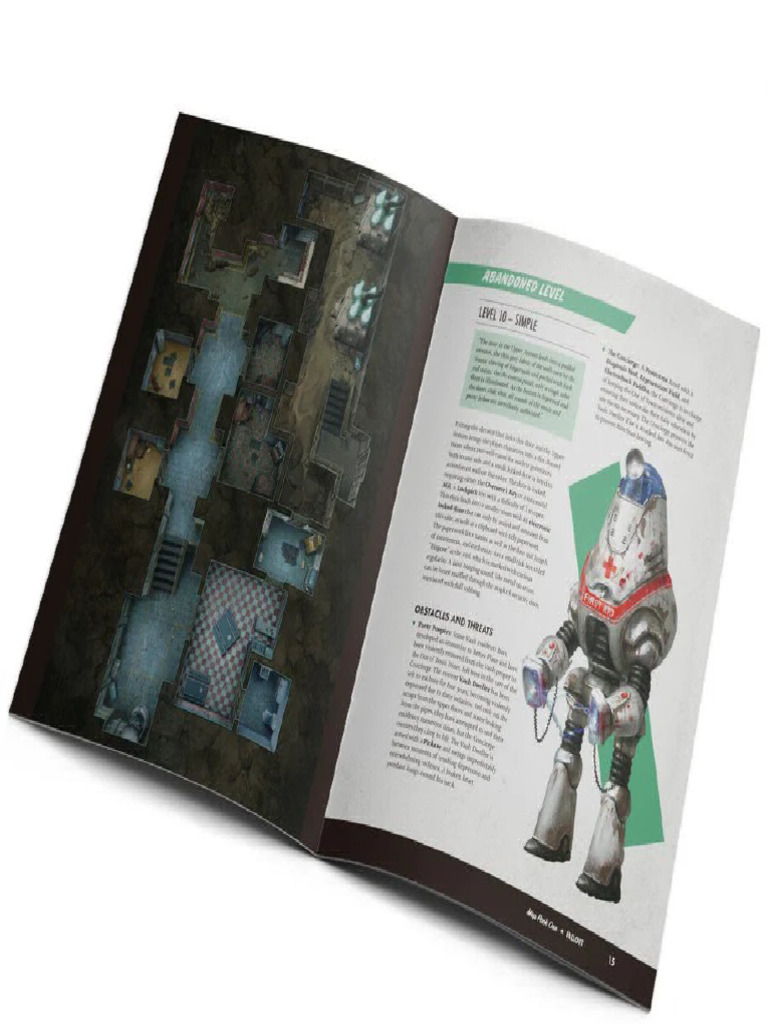 Fallout RPG Map Packs 1 & 2 Preview | PDF