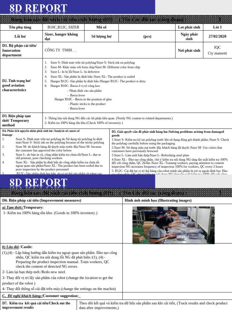 8d Report Target | PDF