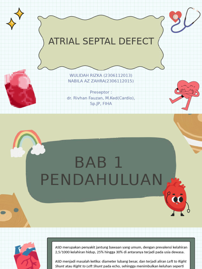 laporan kasus asd | PDF