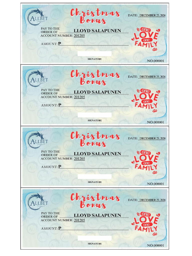 Cheque With Border | PDF