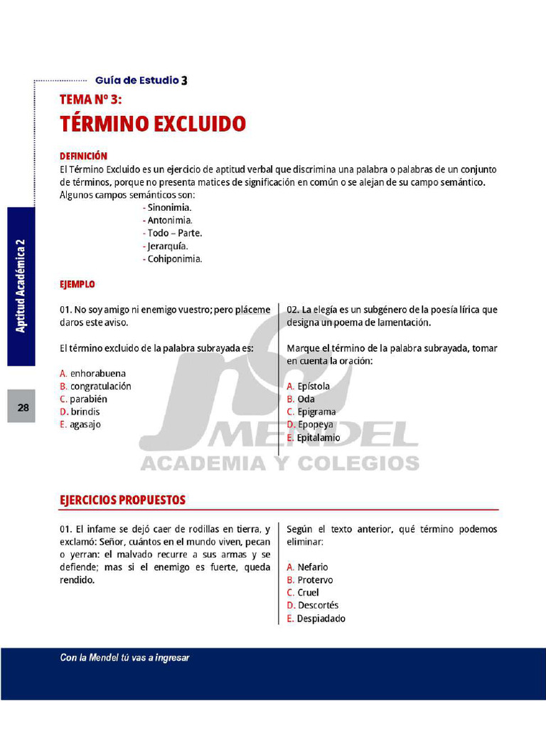 Aaaa y RRVV 2 - Término Excluido - Milthon Luna-1612131849894 | PDF