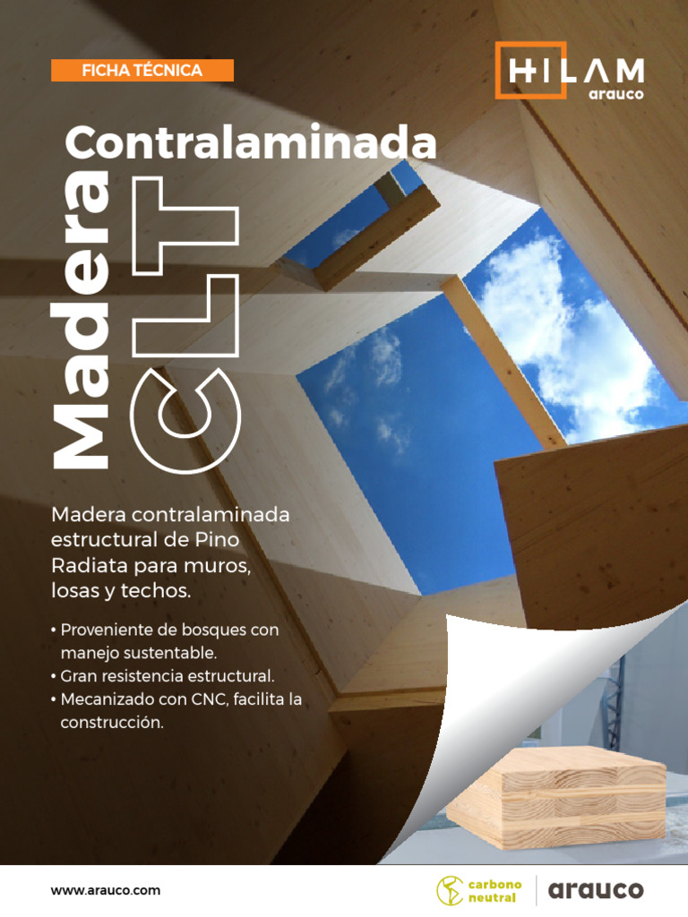 6542_FICHA_TECNICA_CLT_HILAM_13May24 | PDF | Madera