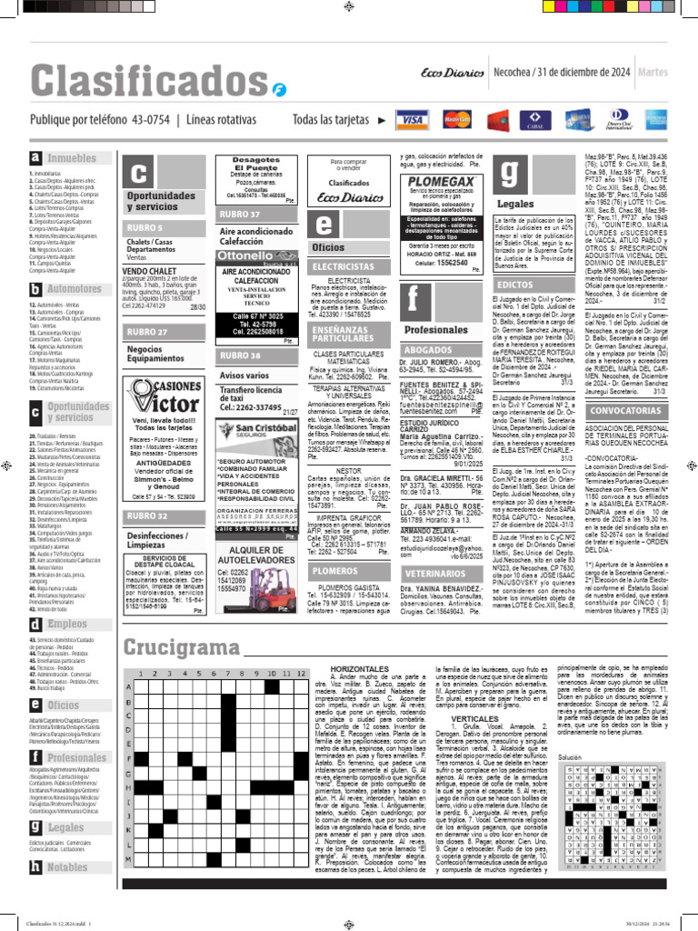 Clasificados 31 | PDF