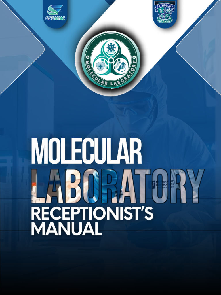 Molecular Laboratory Receptionist's Manual | PDF | Databases | Patient