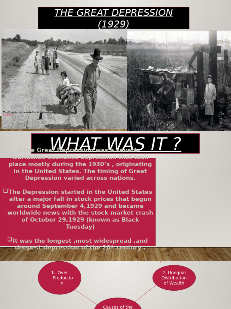 The Great Depression 1929 | PDF | Great Depression | Political Economy
