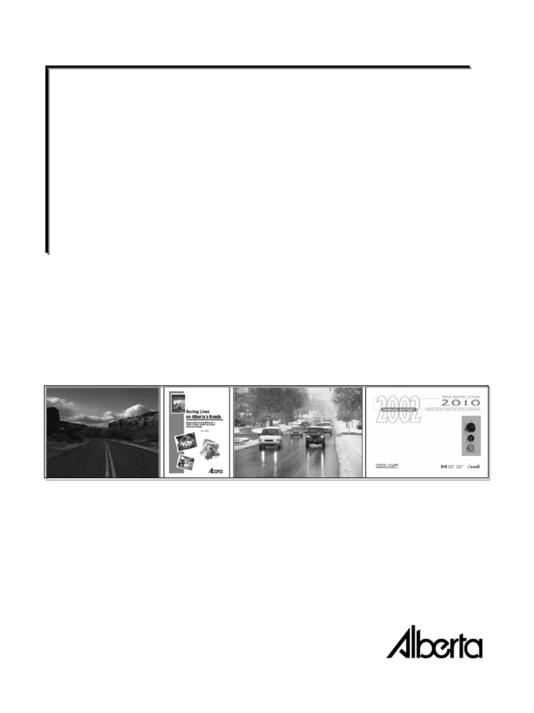 Alberta Traffic Safety Plan Overview | PDF | Traffic Collision | Road ...