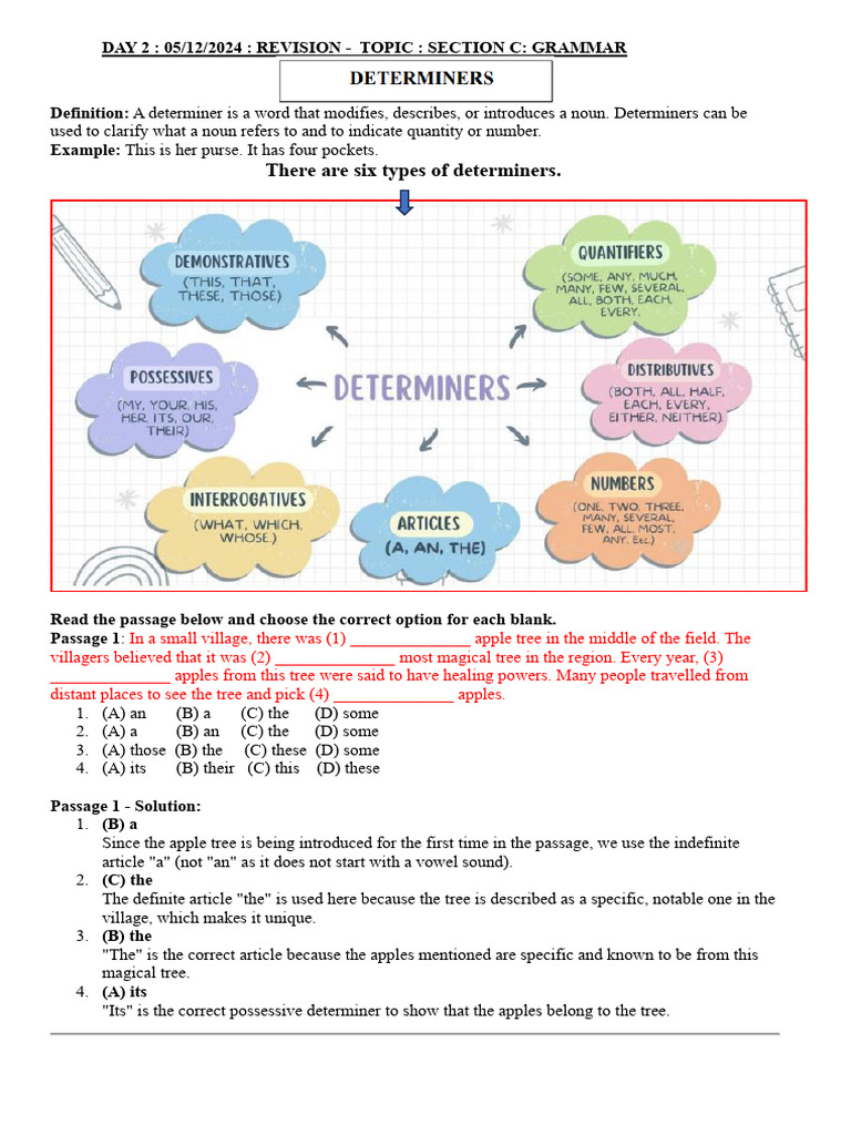 Class 10 English GAP FILLING AND SENTENCE REORDERING | PDF | Clause | Verb