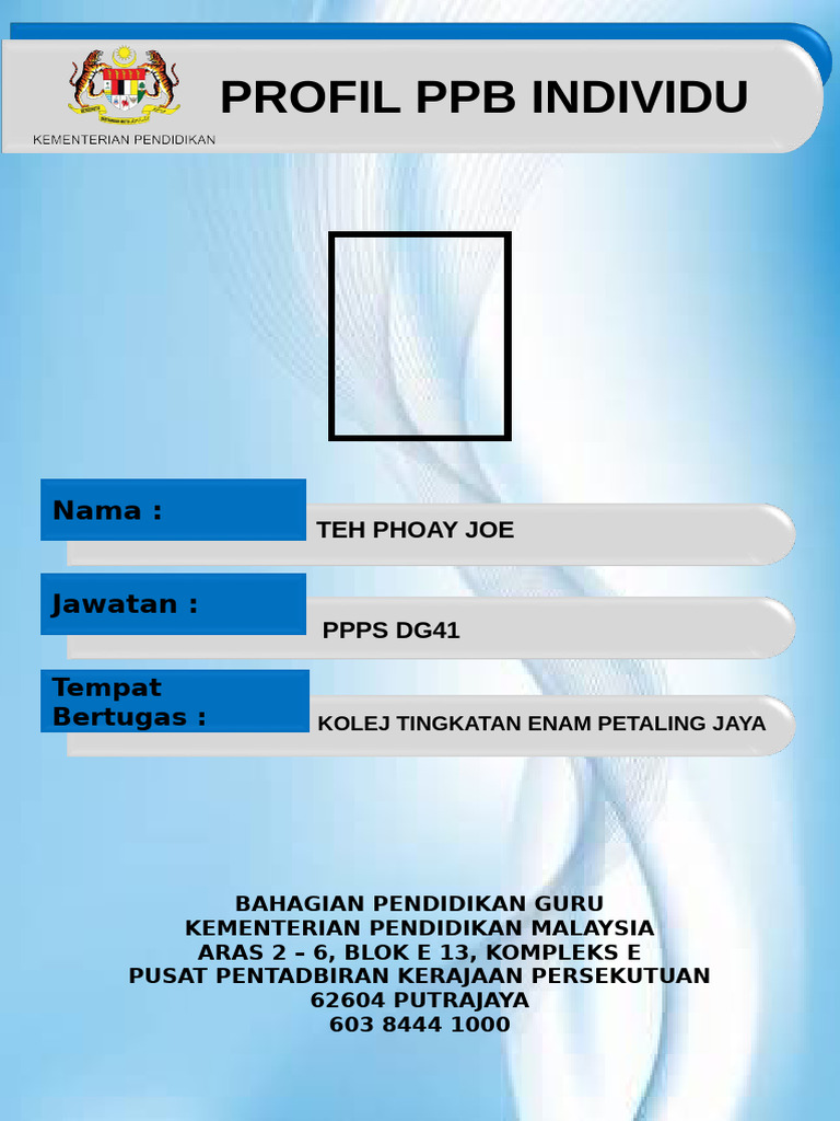 Portfolio PPPB | PDF