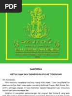 Manual Bali Simbar Dwijendra 2021+ | PDF