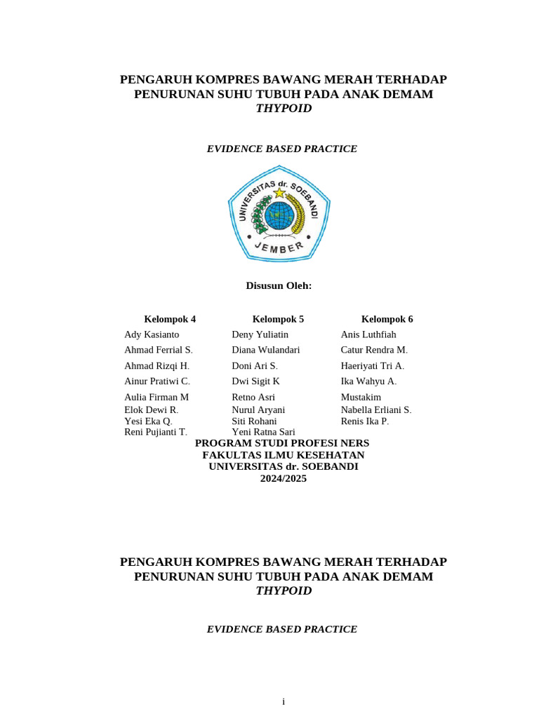 Ebn Kelompok 4,5,6 Finished Contoh(2) | PDF