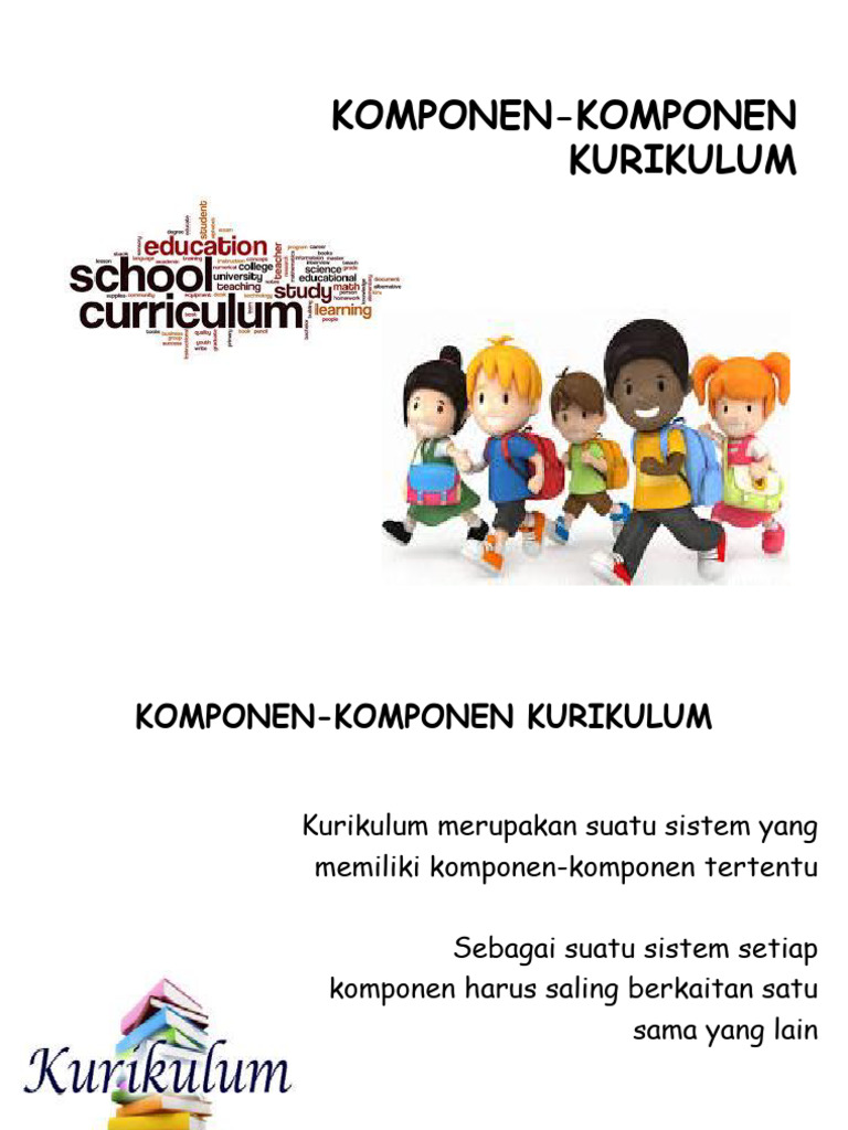 2. Komponen-komponen kurikulum | PDF