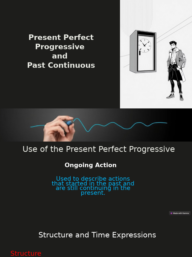 Present Perfect vs. Past Continuous | PDF | Linguistics | Grammar