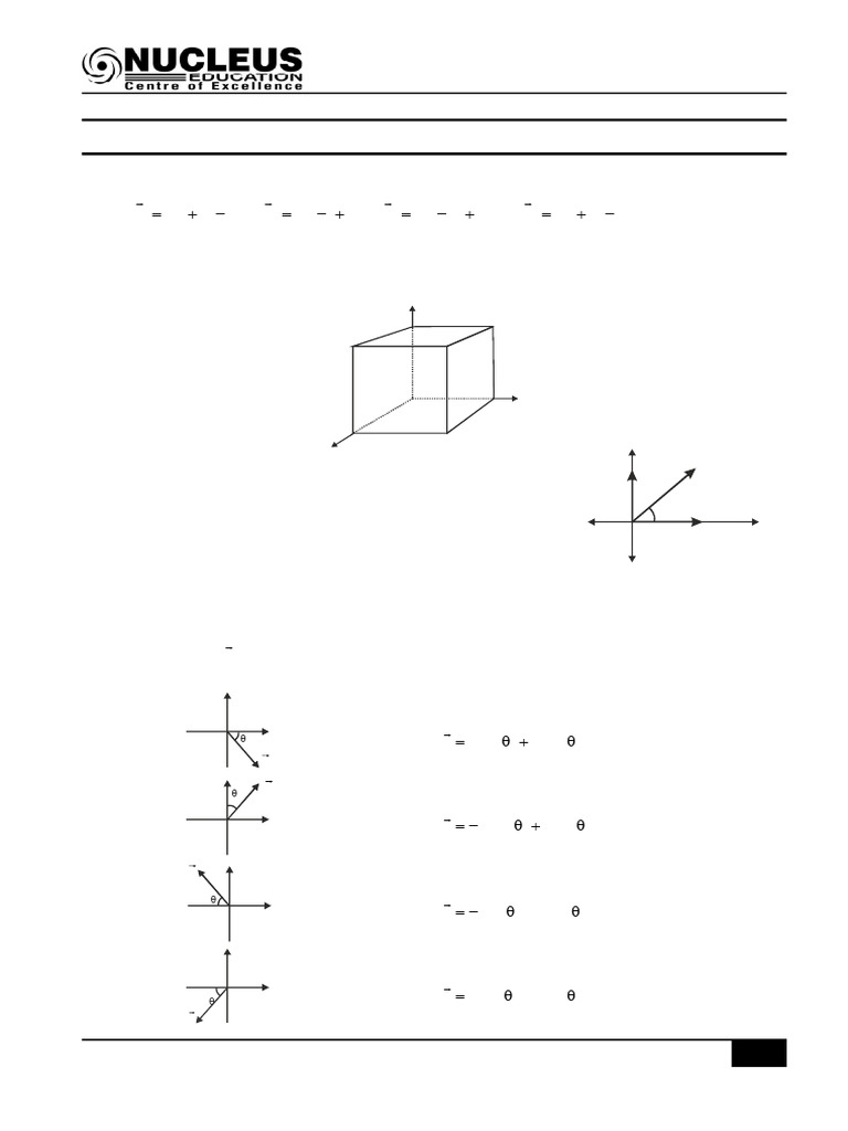 Kinematics-2D Workbook-1 | PDF | Euclidean Vector | Force
