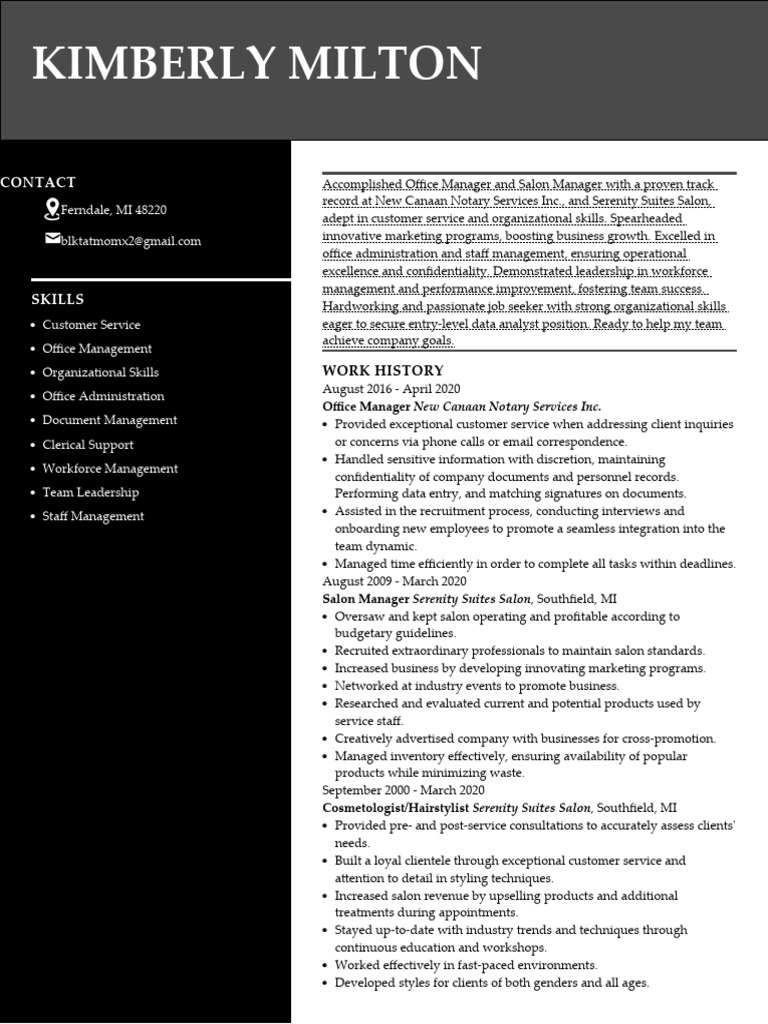 My_Resume_2024 | PDF | Business | Business Economics
