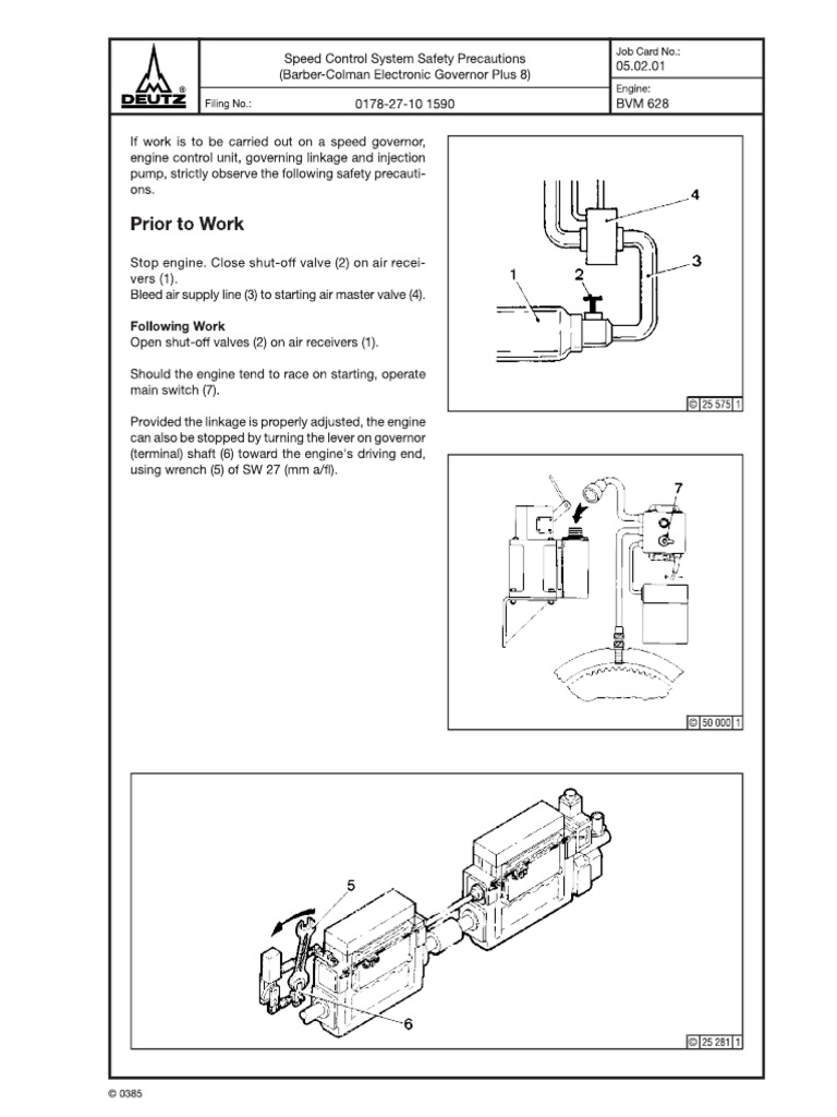 05.speed Control System (Governor) | PDF