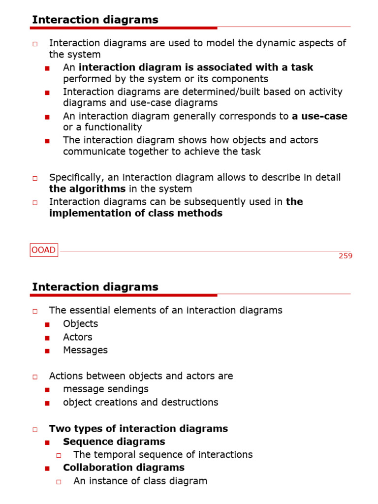 OOAD6.DynamicModelling_Interaction-Le’s MacBook Pro | PDF | Use Case | Object (Computer Science)