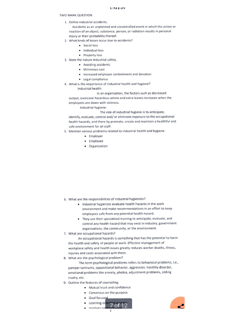 Unit 4 Two Marks Strategic Human Resource Management | PDF