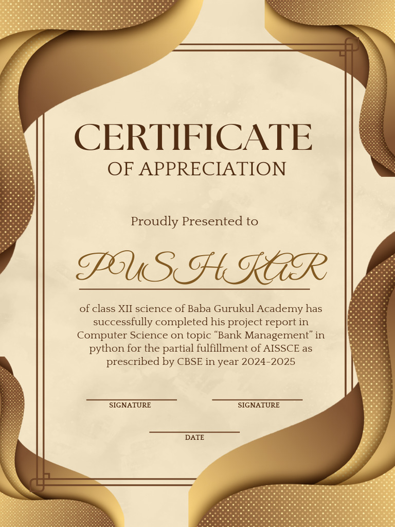 Certificate 2nd Page PDF | PDF