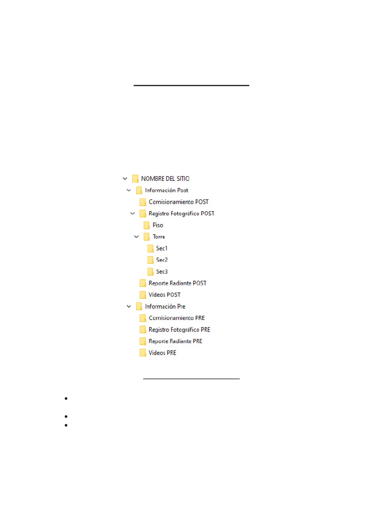 Checklist Documentación Proyecto BTS | PDF | Lte (Telecomunicaciones ...