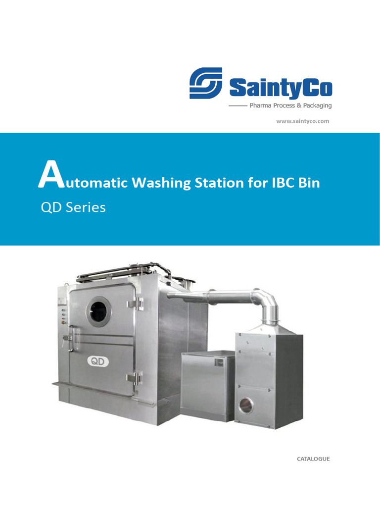 Data Sheet - QD Automatic Washing Station For IBC Bin | PDF ...