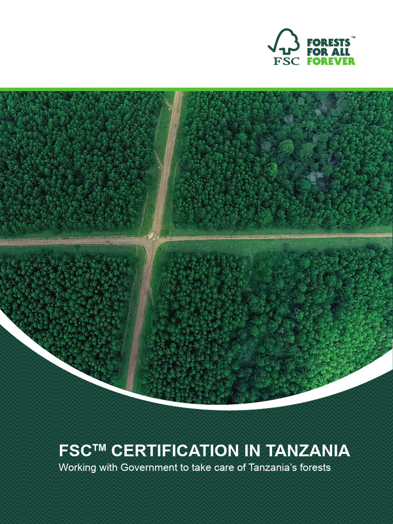 FSC Certification Benefits for Tanzania | PDF | Forest Stewardship ...