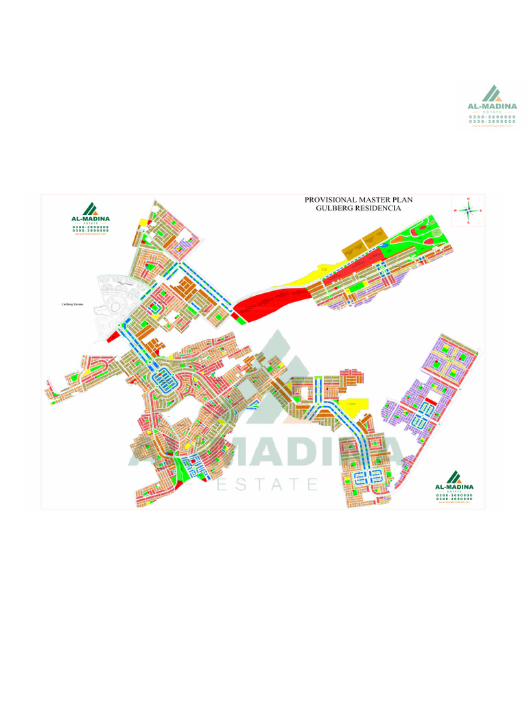 Gulberg Residencia Map (1) | PDF