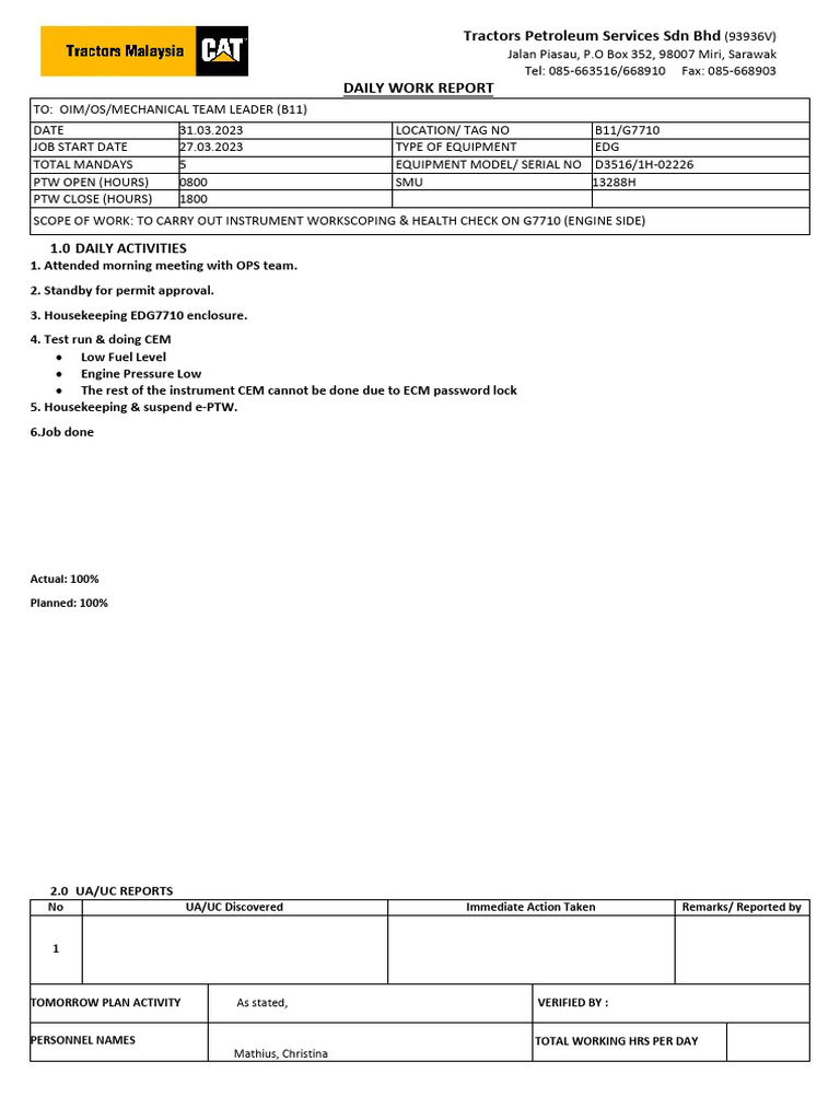 B11 DWR31.3.23 | PDF