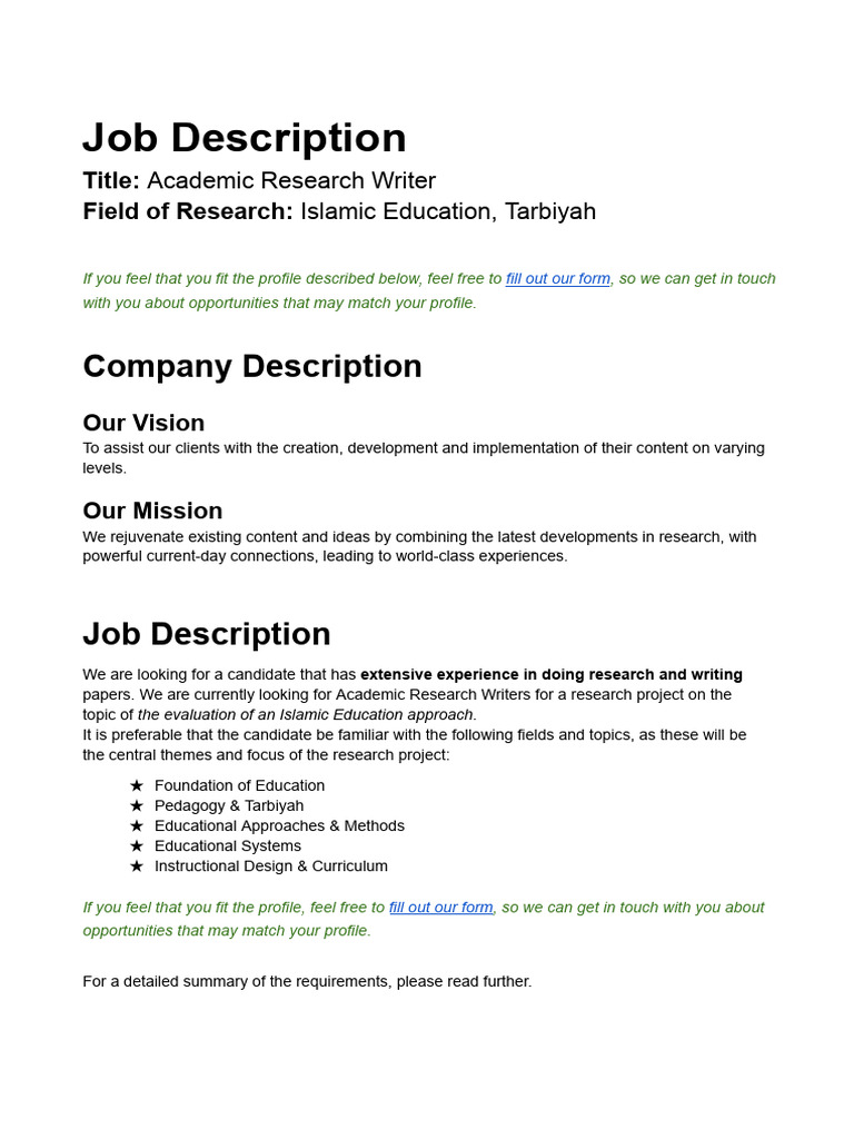 Nov2022 - JD Academic Research Writer | PDF | Cognition | Human ...