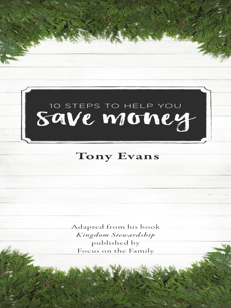 10 Steps to Save Money Wisely | PDF | Interest | Credit