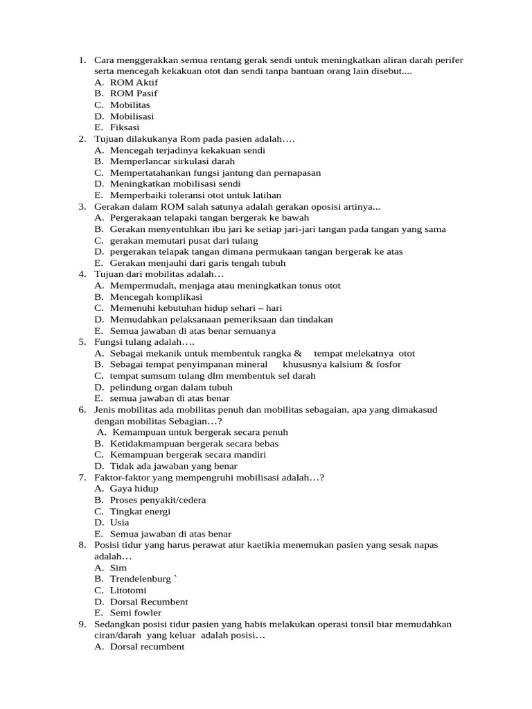 SOAL UAS Kepdas (Pak Deni) | PDF
