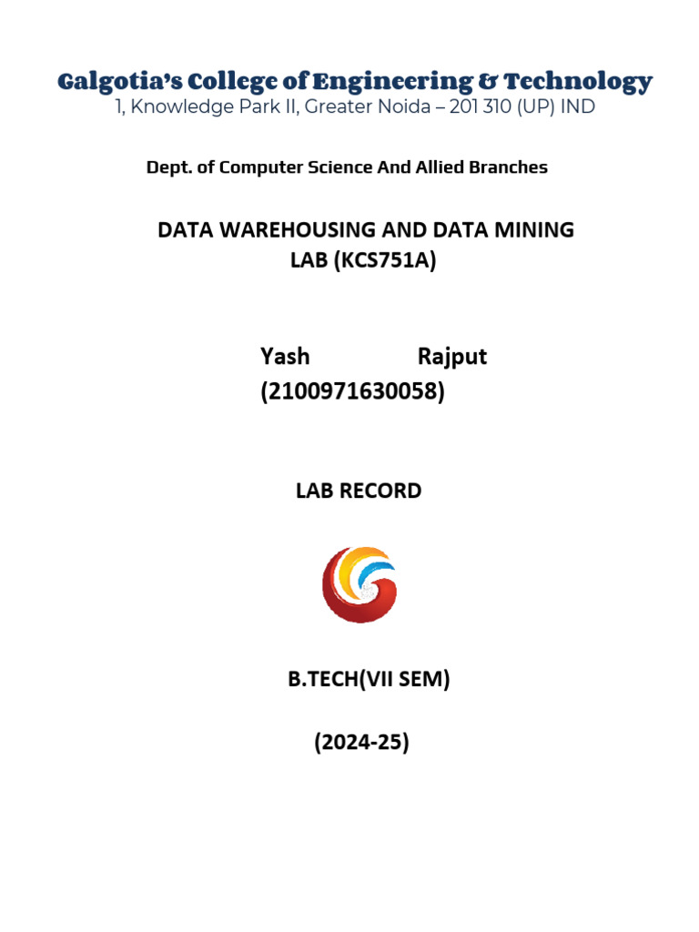 DWDM File-Final Ver3.pdf 20241230 172003 0000 | PDF | Cluster Analysis | Computing