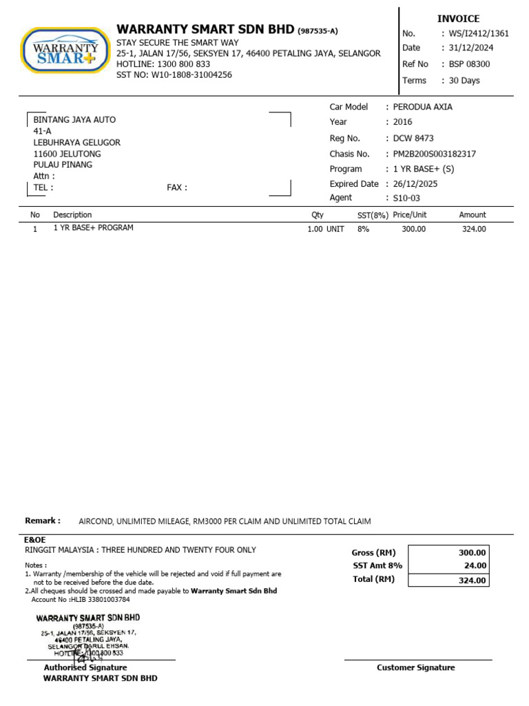 2412 - 1361 - Bintang Jaya - DCW 8473 (S10-03) | PDF