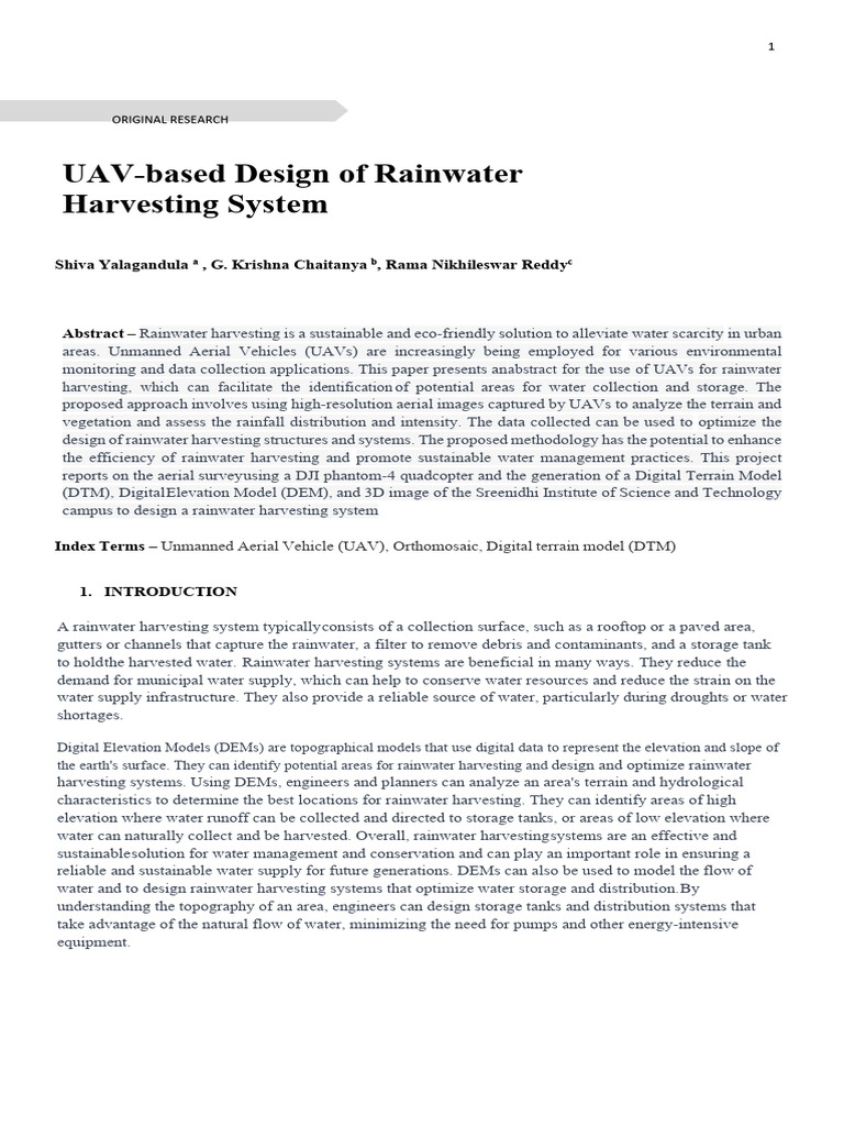 4-1 READY | PDF | Rain | Unmanned Aerial Vehicle