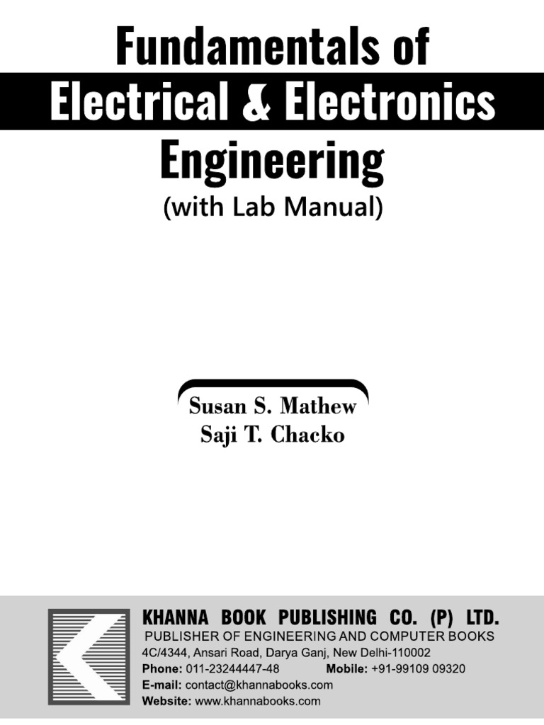 Diploma - Fundamentals of Electrical and Electronics Engineering ...