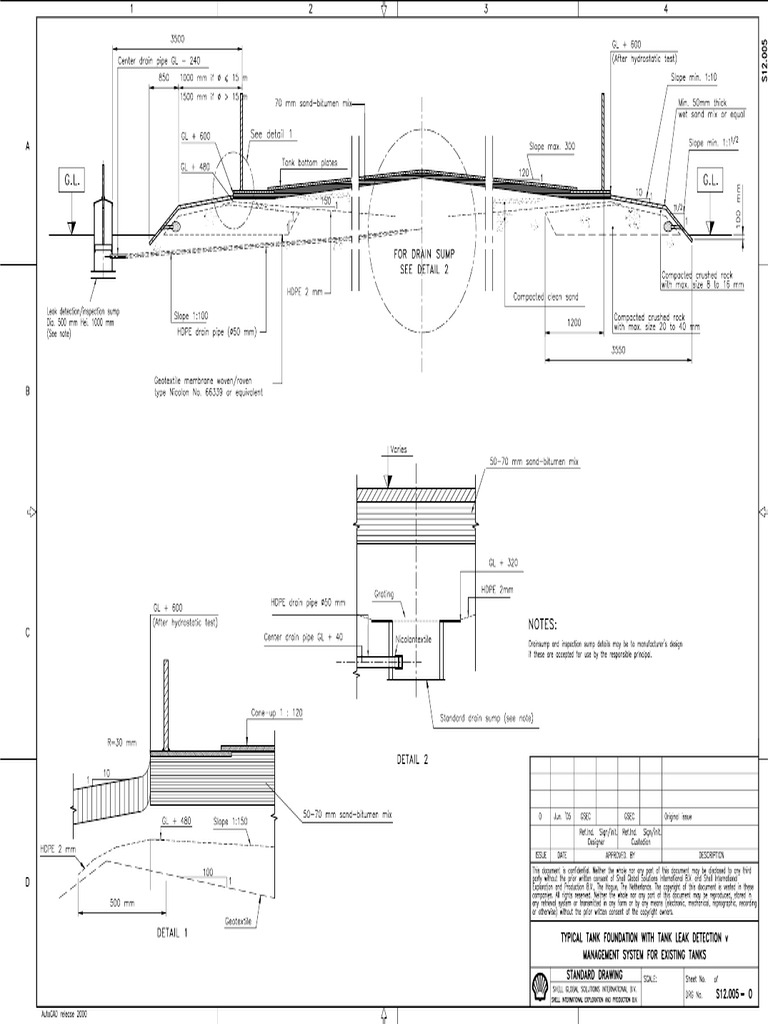 000 2005-06 Typical Tanks-Foundation With Tank-Leak Detection ...