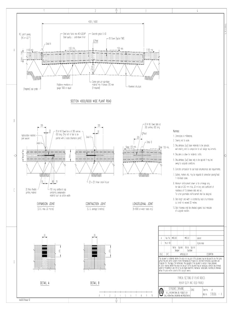 000 1996-02 Typical-Sections of Plant Roads Heavy Duty and Rigid Paving ...