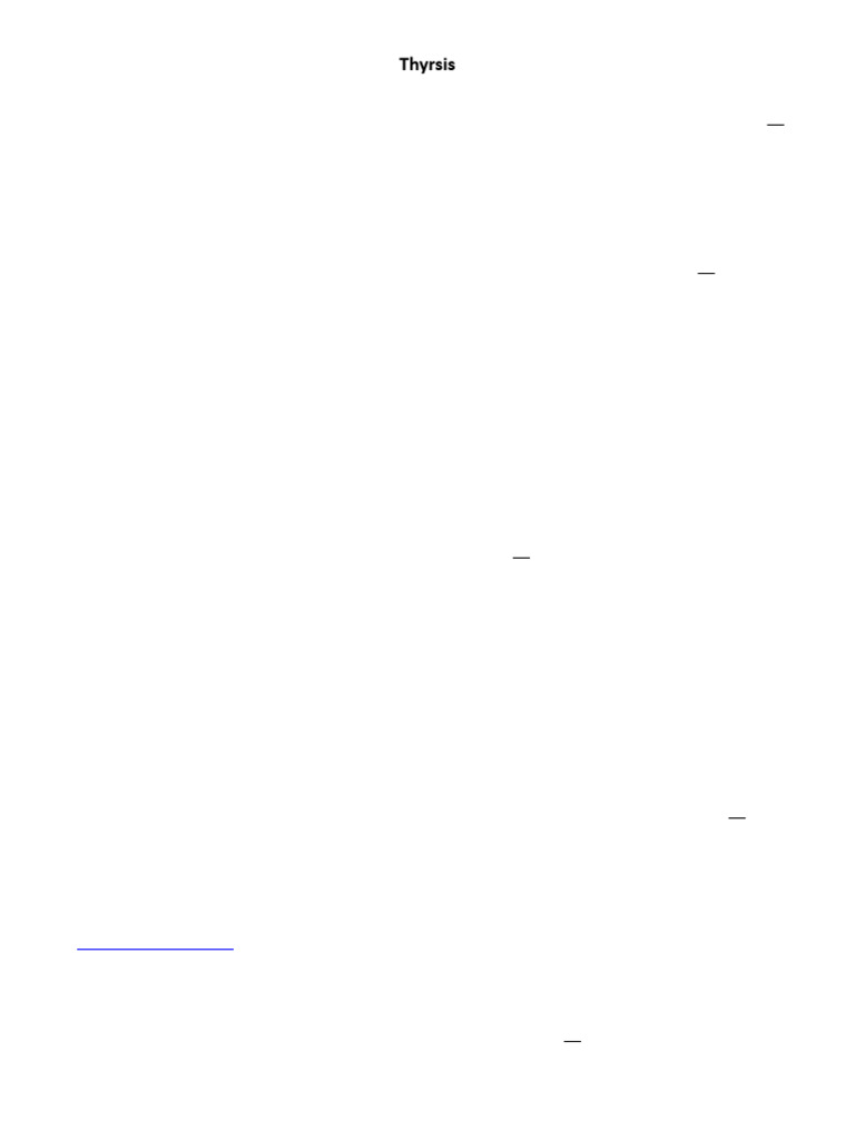 Thyrsis | PDF | Poetry | Romanticism