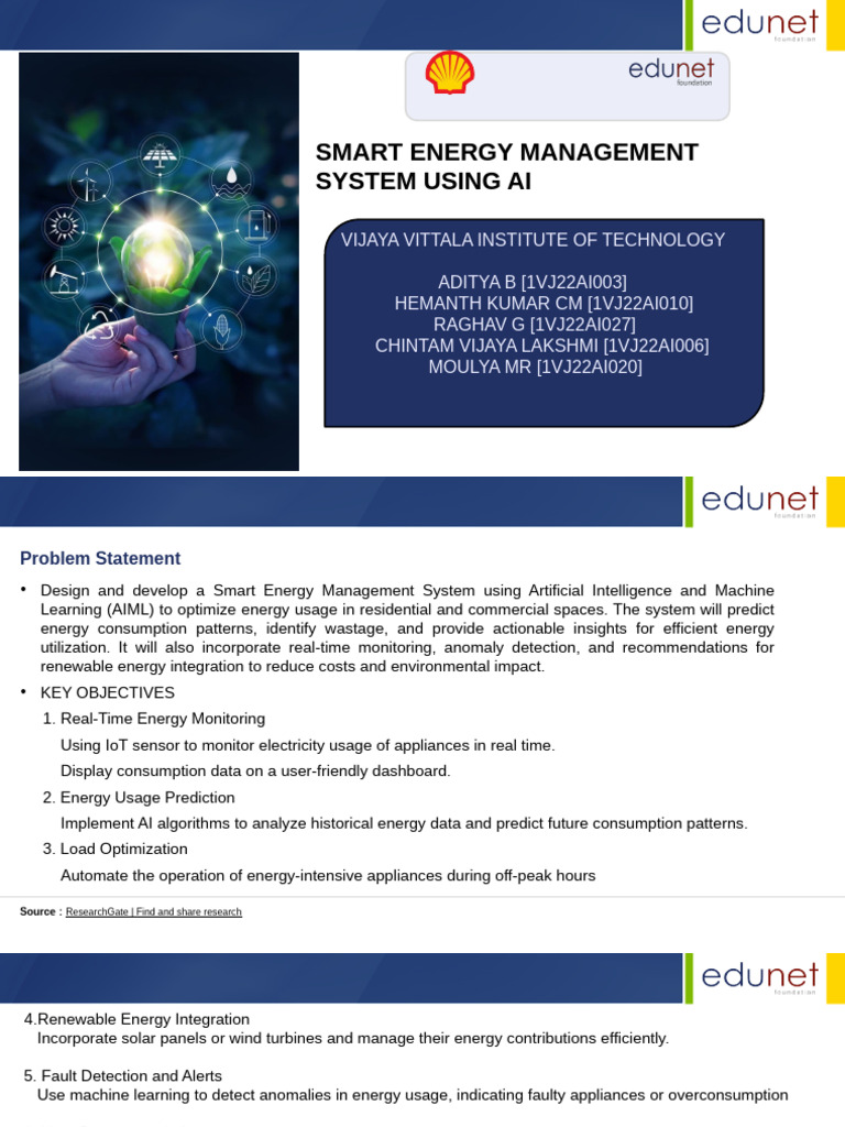 Smart Energy Management System | PDF | Machine Learning | Artificial ...