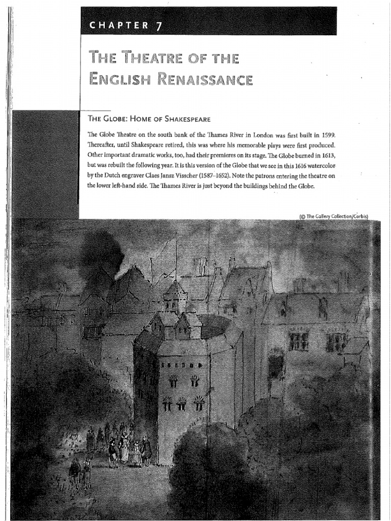 Chapter 7 Theater of The English Renaissance | PDF