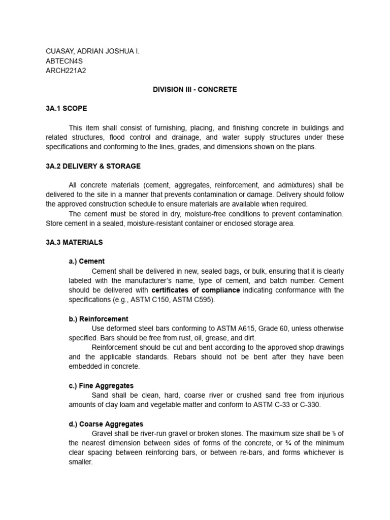 CONCRETE | PDF | Concrete | Construction Aggregate