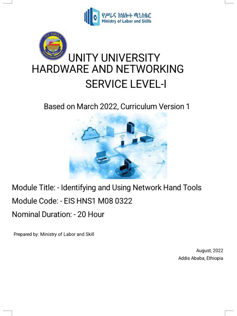 M08 Hand Tools | PDF | Computer Network | Electrical Connector