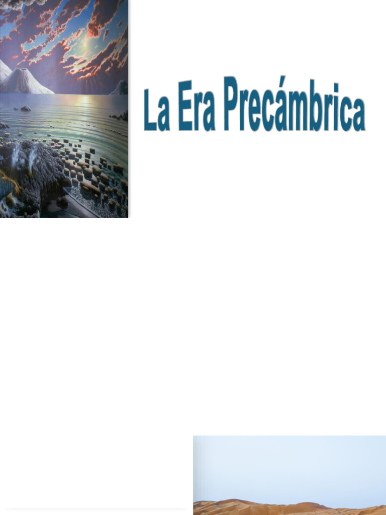 La Era Precámbrica: Orígenes de la Tierra | PDF | Tierra | Ciencias de ...