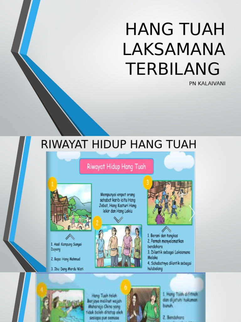 Hang Tuah Laksamana Terbilang | PDF
