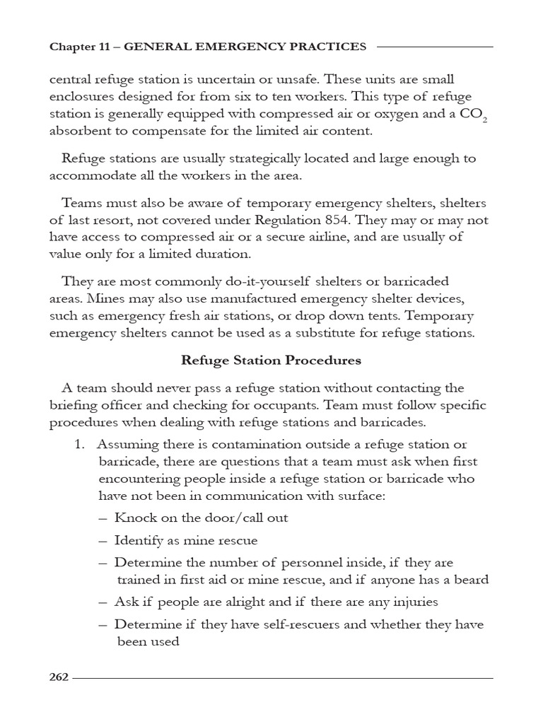 Handbook of Training in Mine Rescue and Recovery Operations 2021 IV ...