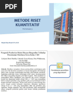 Contoh Varibel-Variabel Dalam Penelitian Psikologi | PDF