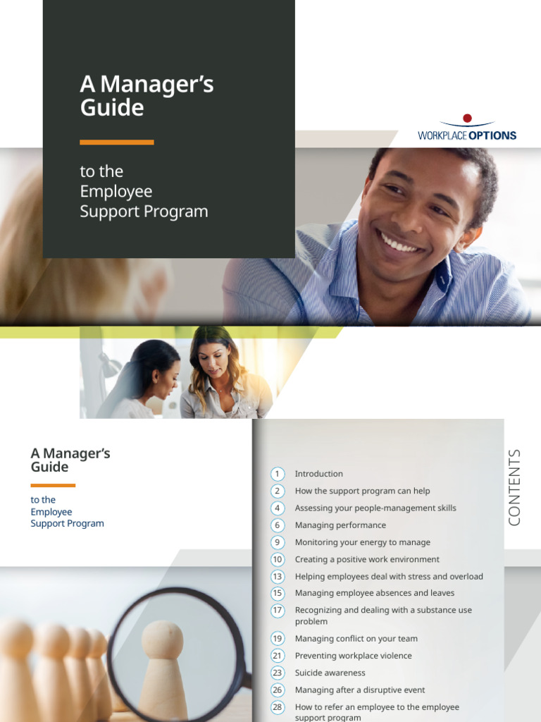 Guide To EAP - Managers | PDF | Psychological Resilience | Substance Abuse